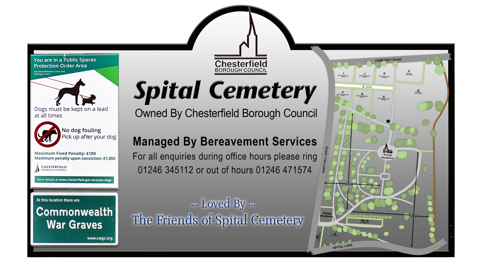 Spital Cemetery Chesterfield Gateway
